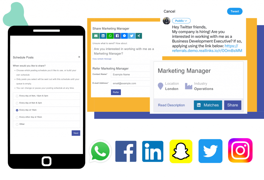 Employer Brand Advocacy and Referrals | Real Links